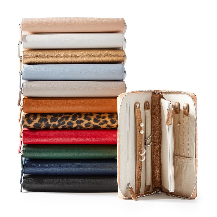 Monogrammed Travel Jewelry Wallet | Mark and Graham