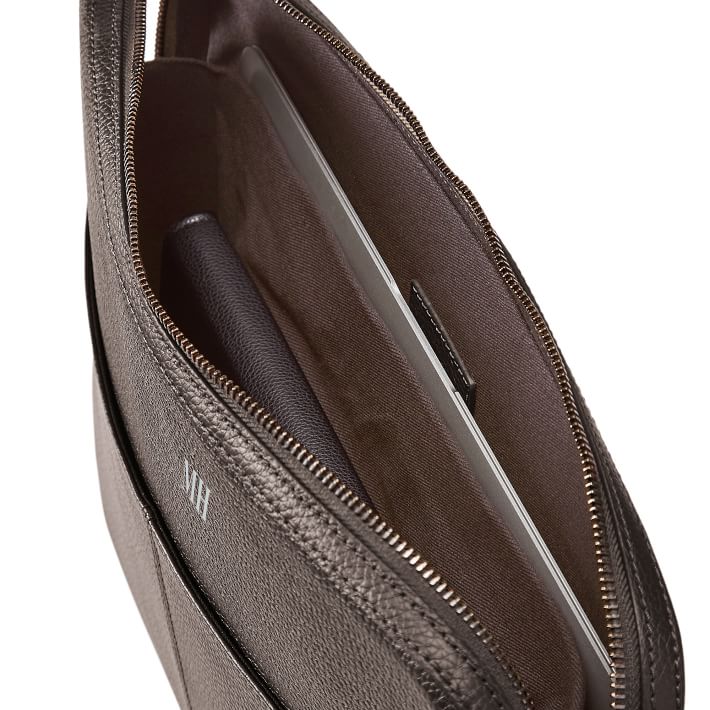 Graham Leather Laptop Zipper Case | Mark and Graham