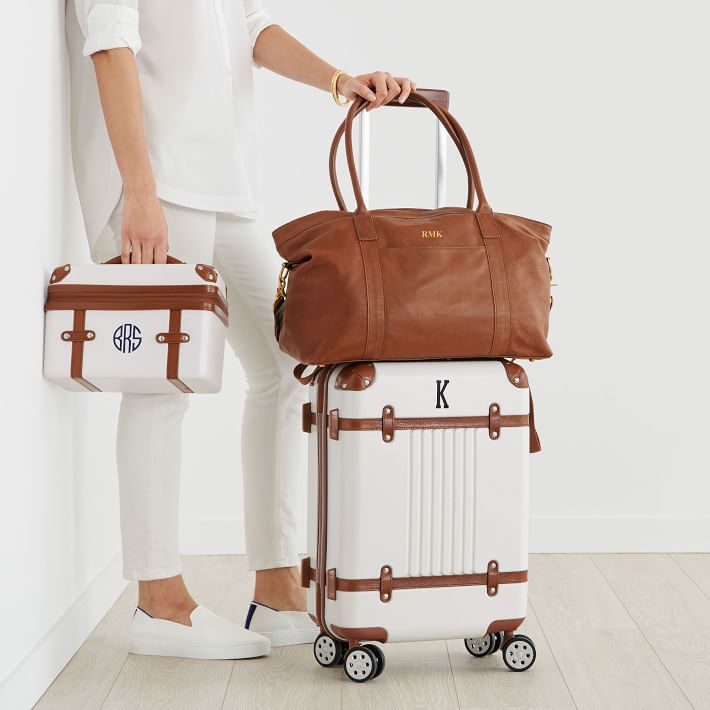 Terminal 1 Cosmetic Case | Monogrammed Toiletry Bag | Mark and Graham