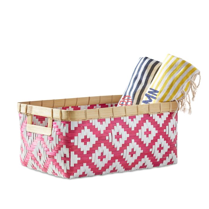 Printed Woven Storage Cube | Mark and Graham