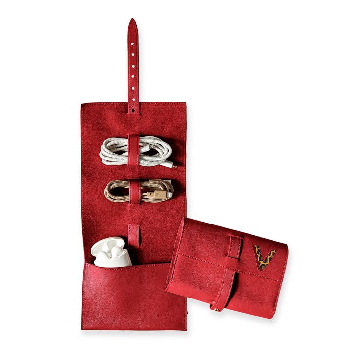 Leather Charger Roll Up Pro, Printed | Mark and Graham