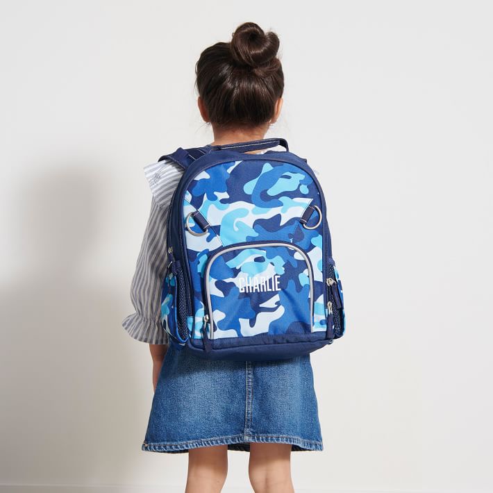 Casey Personalized Camo Kids Backpack | Mark and Graham