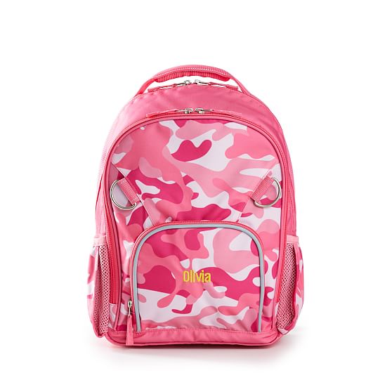 Casey Personalized Camo Kids Backpack | Mark and Graham