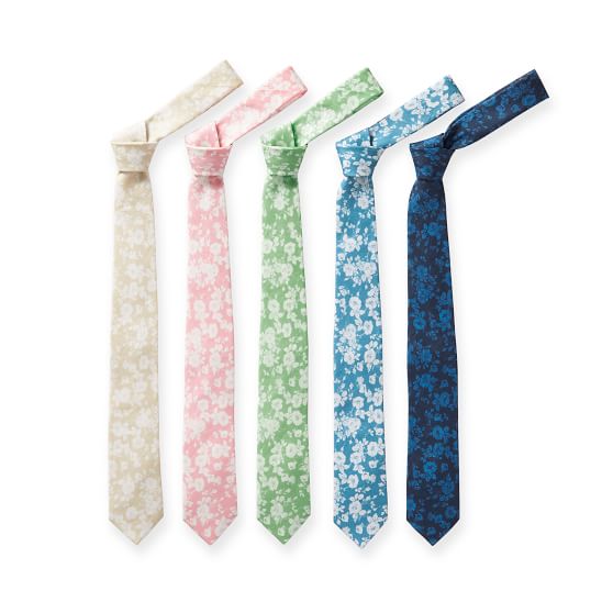 Monogrammed Floral Tie | Personalized Men's Accessories | Mark and Graham