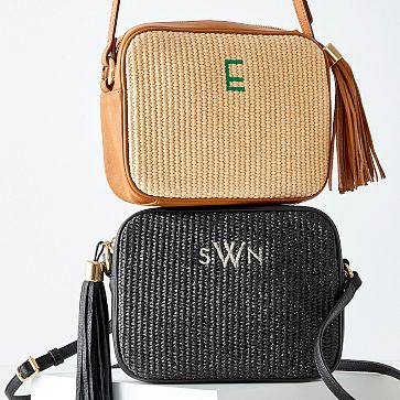 Raffia Build Your Crossbody | Mark and Graham