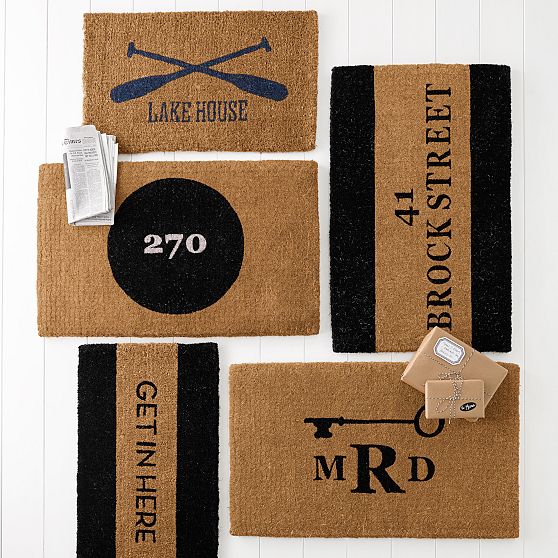 Key Personalized Outdoor Doormat | Mark and Graham
