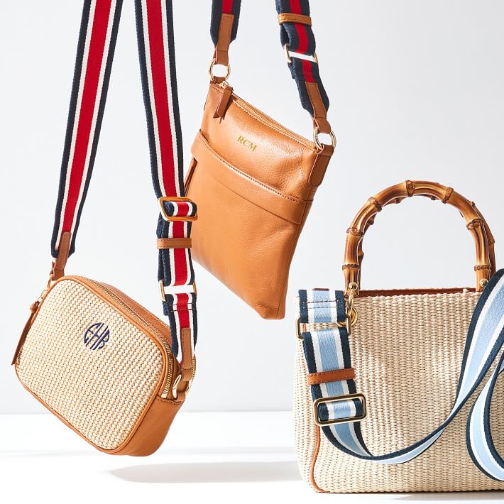 Essential Raffia Crossbody Bag | Mark and Graham