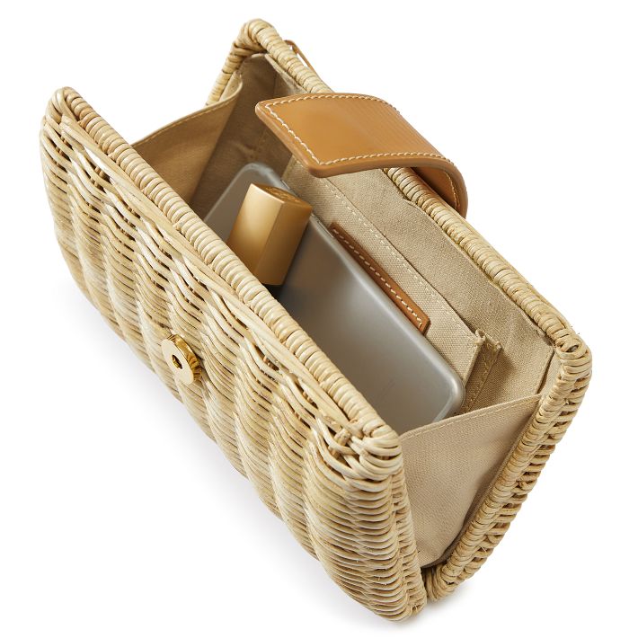 Isla Wicker Clutch | Mark and Graham