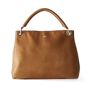 Camel Handbag + Navy-White Twill Shoulder Strap Set | Custom Bags ...