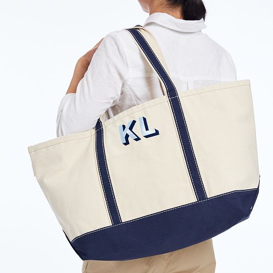 Canvas Zip-Top Boat Tote | Mark and Graham