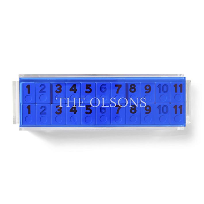 Acrylic Rummy Tile Game Set | Mark and Graham