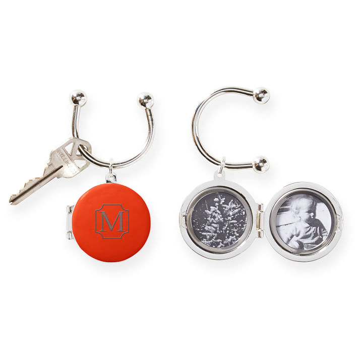 Personalized Keepsake Locket Keychain | Mark and Graham