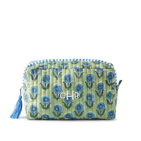 Block Print Travel Pouch Set | Mark and Graham