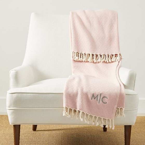 Turkish Cotton Lightweight Throw | Mark and Graham