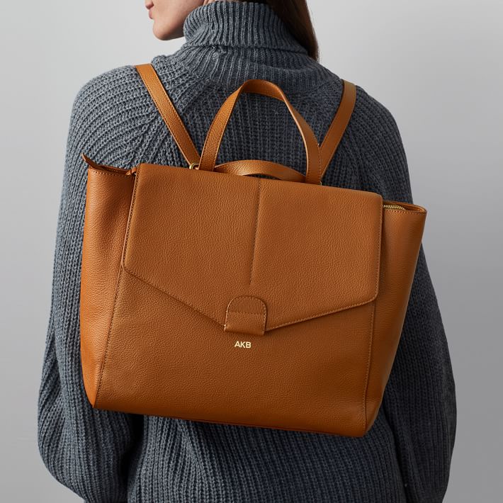 Daily Convertible Monogrammed Backpack | Mark and Graham