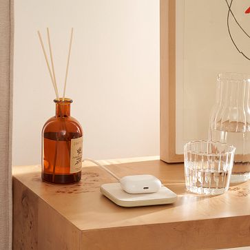 Linen Wireless Charging Block | Mark and Graham