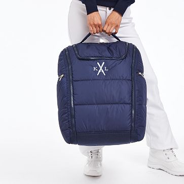 Lightweight Puffer Ski Boot Backpack | Mark and Graham