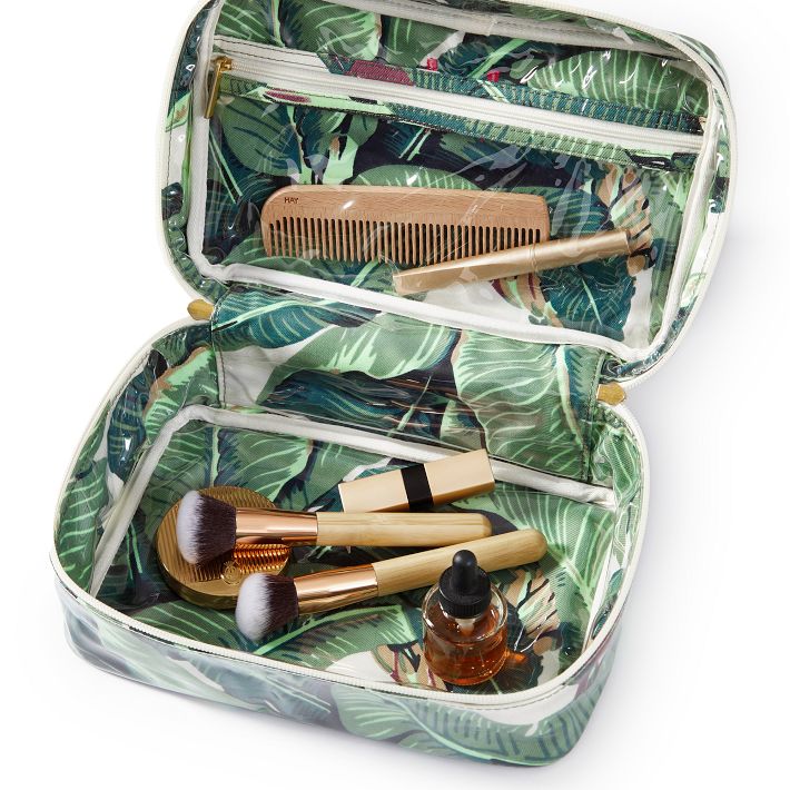 Patterned Cosmetic Train Case | Mark and Graham