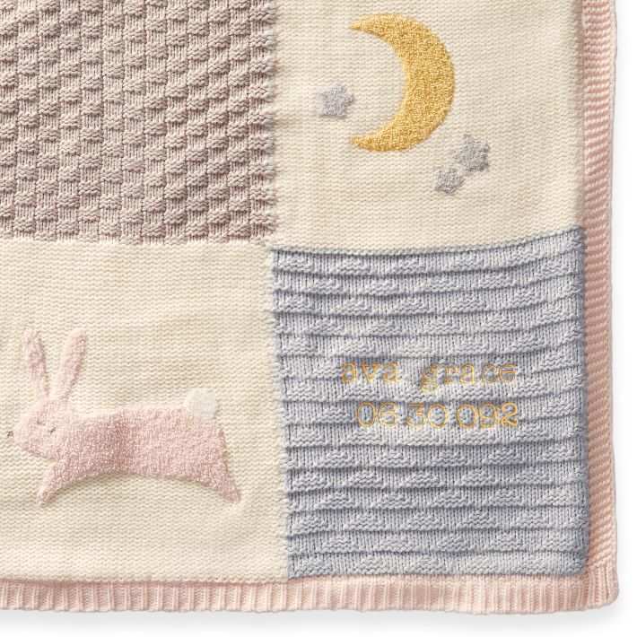 Pottery Barn Kids Heirloom Bunny Personalized Baby Gift Set | Mark and ...