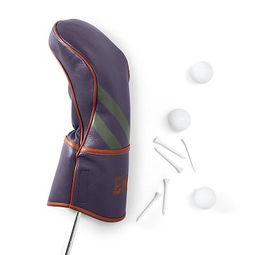 Leather Golf Driver Club Cover | Mark and Graham