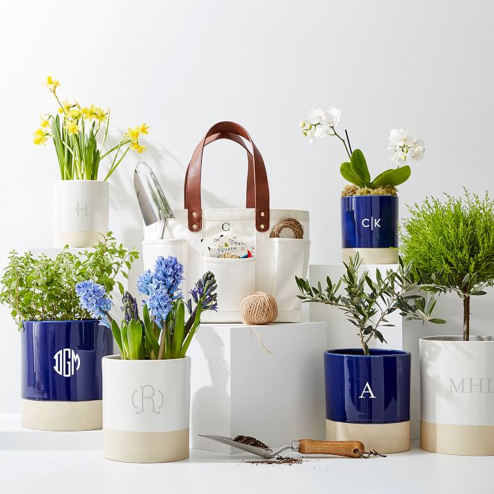 Dipped Ceramic Cache Pot | Mark and Graham