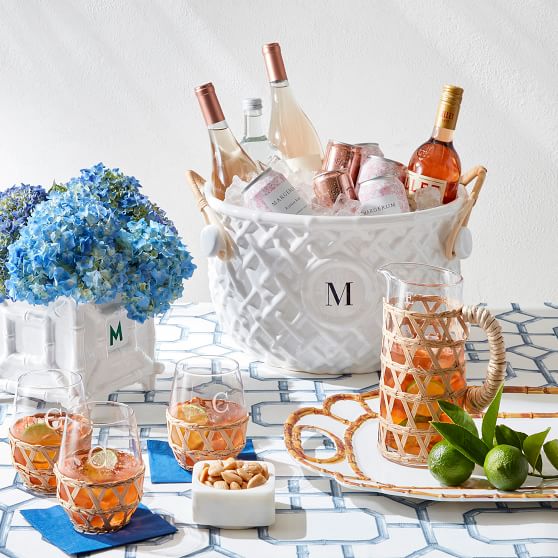 Ceramic Bamboo Party Bucket | Mark and Graham