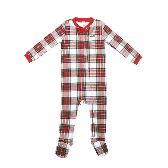 Pottery Barn Kids Plaid Nursery Pajamas | Mark and Graham