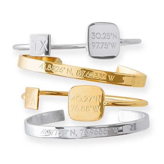 State Cuff | Personalized Jewelry | Mark and Graham