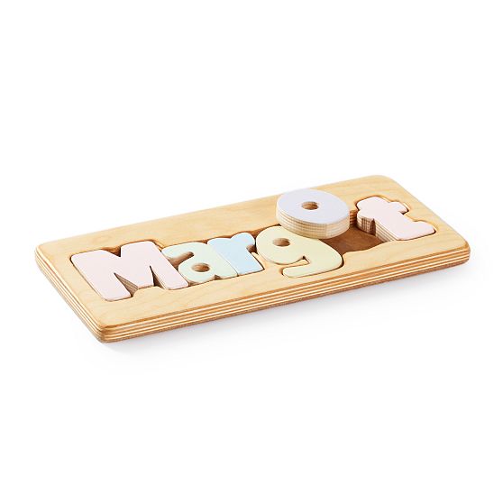 Personalized Wood Name Puzzle | Mark and Graham