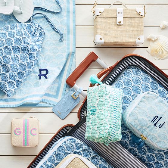 Shell Block Print Sarong | Mark and Graham