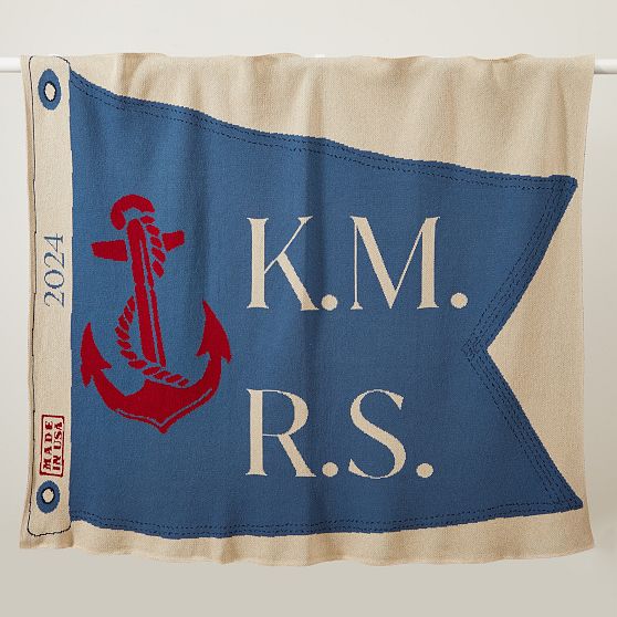 Custom Knit Throw Blanket | Mark and Graham