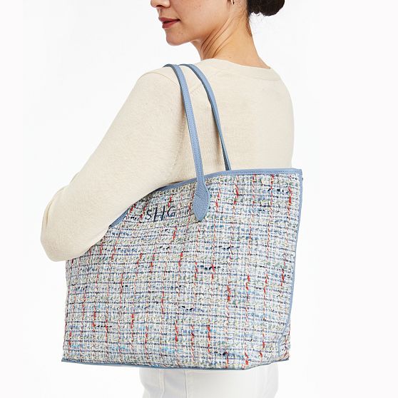 Italian Tweed Tote | Mark and Graham