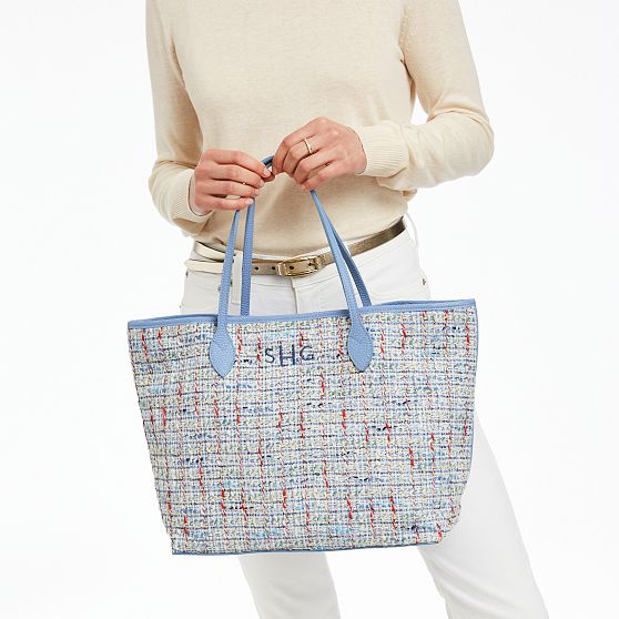 Italian Tweed Tote | Mark and Graham