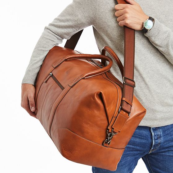 Graham Leather Overnighter | Mark and Graham
