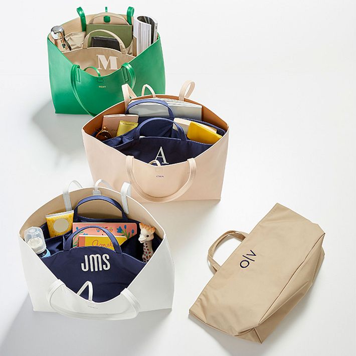Monogrammed Universal Tote Bag Insert | Mark and Graham