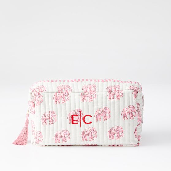 Block Print Travel Pouch | Mark and Graham