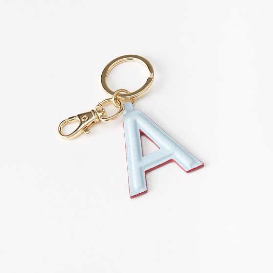 Mark & Graham x Pencil & Paper Co. Leather Initial Keychain | Mark and ...