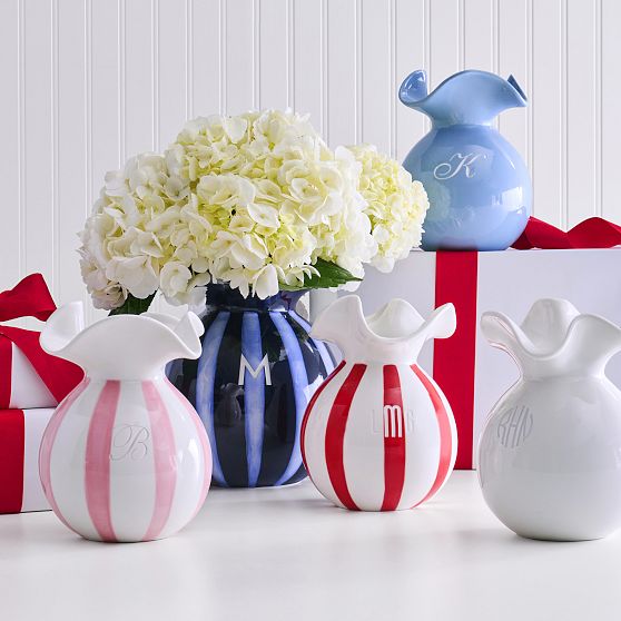 Ceramic Ruffle Vase | Mark and Graham