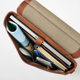 Harrison Leather Messenger Bag | Mark and Graham