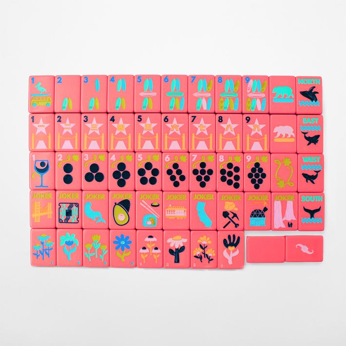 California Full-Sized Mahjong Tile Set | Mark and Graham