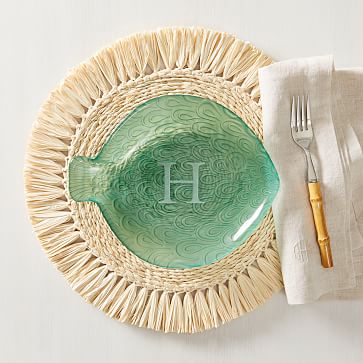 Glass Shell Plate, Set of 4 | Mark and Graham