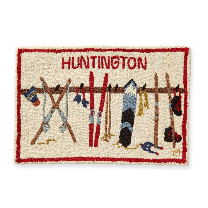 Hand Hooked Snow Rug | Mark and Graham