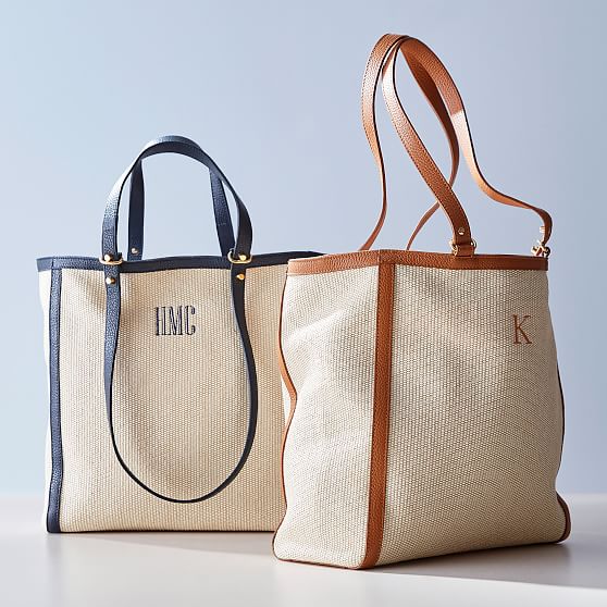 Italian Raffia Flip Handle Tote | Mark and Graham