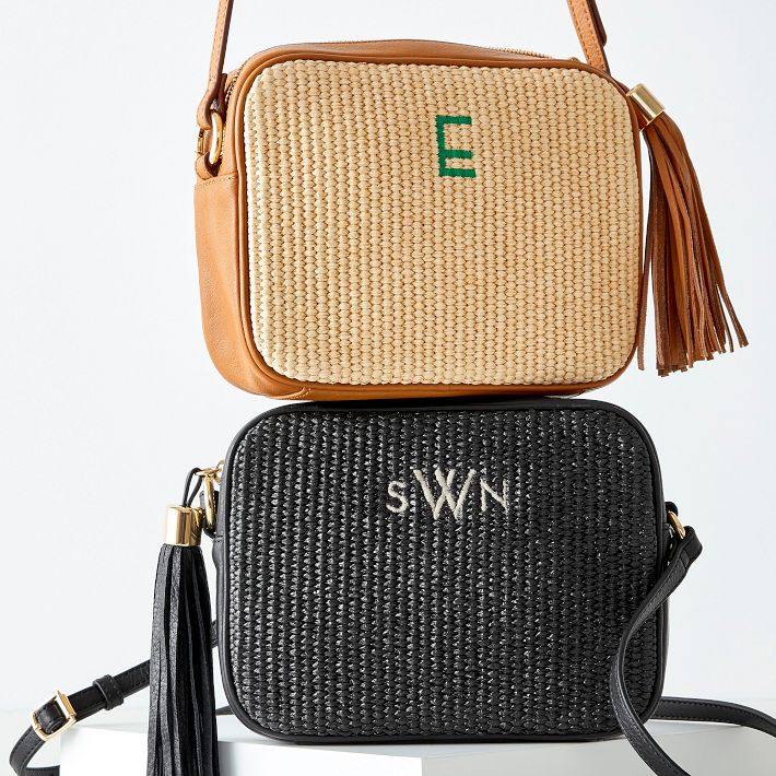 Raffia Build Your Crossbody | Mark and Graham