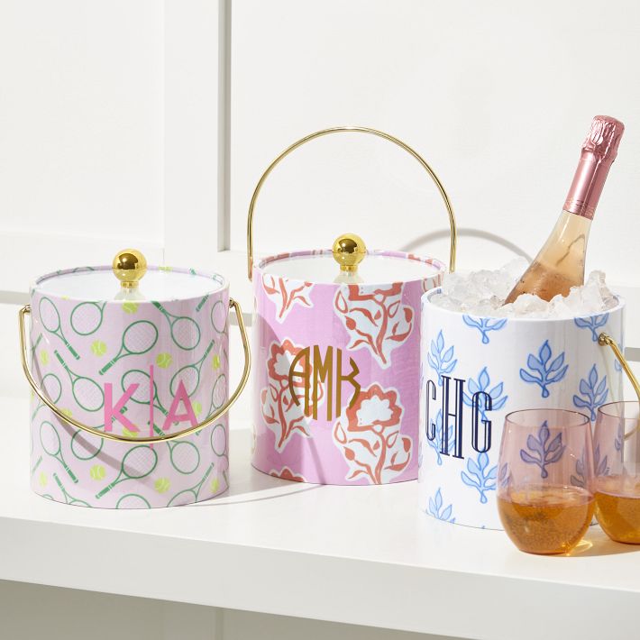 Mark and Graham x Clairebella Patterned Ice Bucket | Mark and Graham