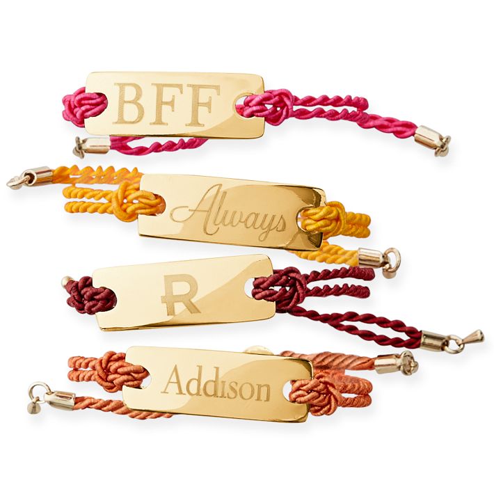 Adjustable Personalized Rope Bracelet | Mark and Graham