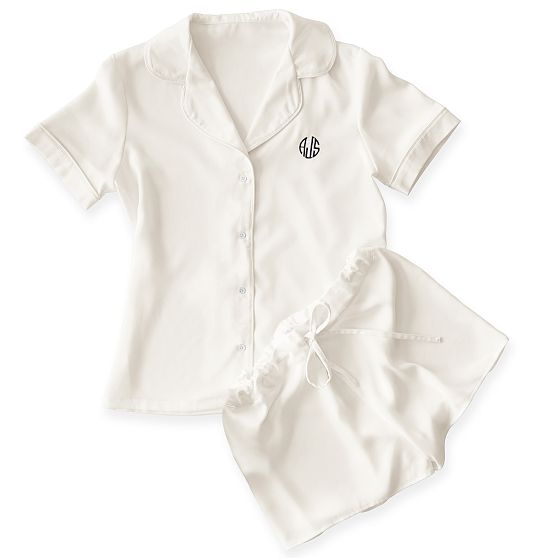 Dreamy Monogrammed Pajama Set | Mark and Graham