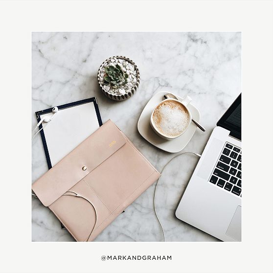 Leather Tech Envelope | Mark and Graham