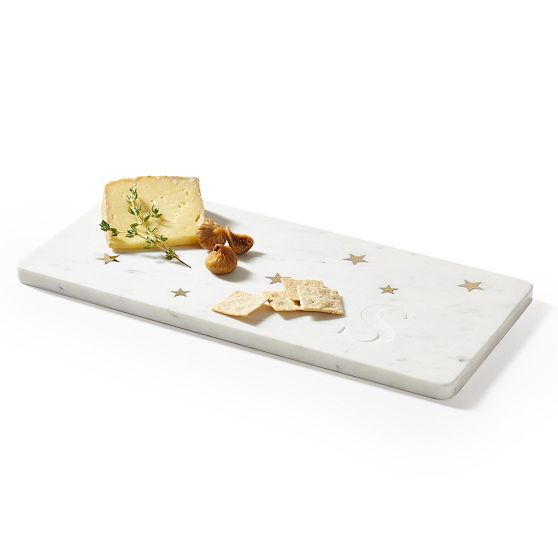 Marble and Gold Star Cheese Board | Mark and Graham