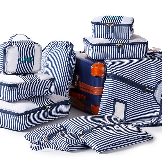 9 Piece Packing Cube Set with Garment Bag | Mark and Graham